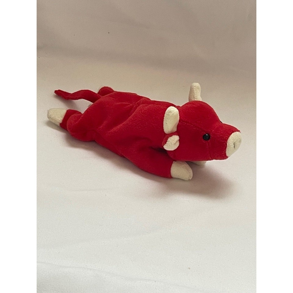 Ty Beanie Babies Snort Red Bull 1995 | eBay
