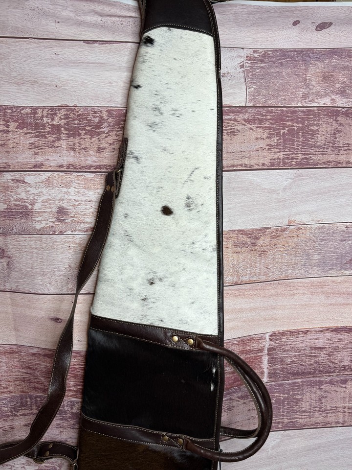 MYRA ~ LEATHER ~ COWHIDE ~ SOFT ~ RIFLE ~ STORAGE ~ CASE | eBay