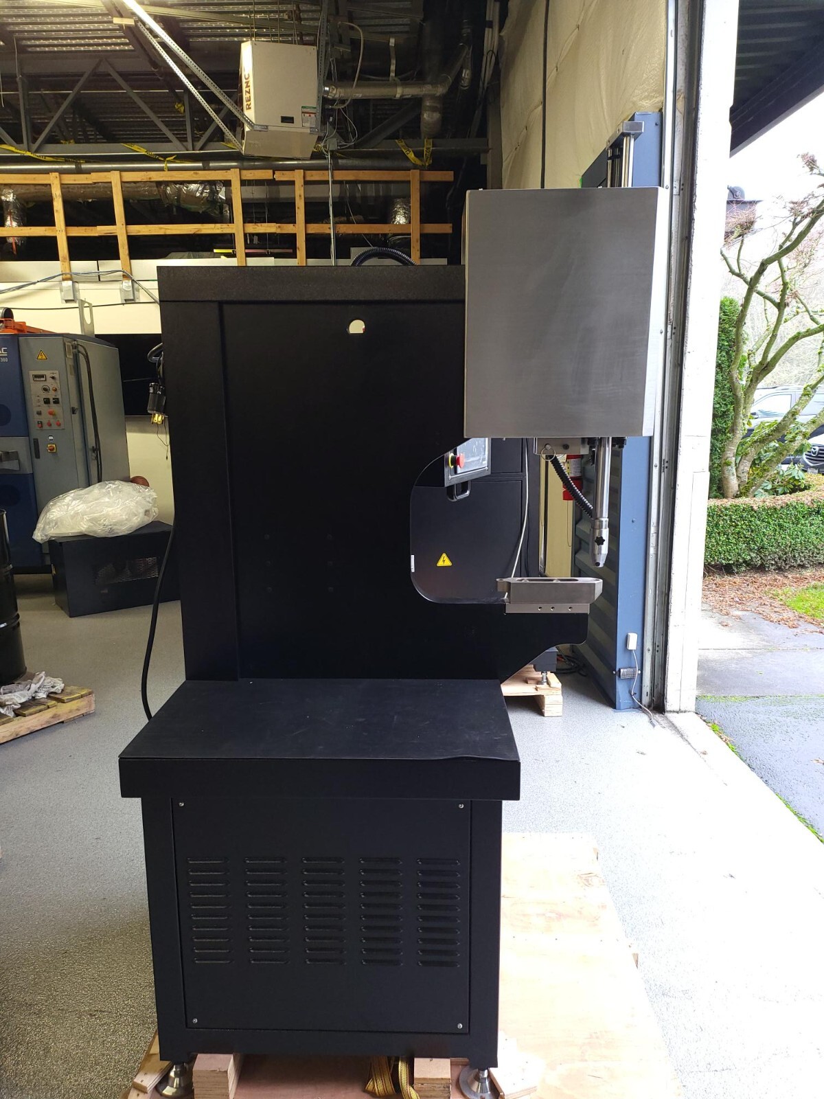 Sanson Hardware Insertion Press Machine 6 Ton 17.7" Throat Model 186A ...