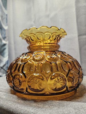 Vintage Moon And Star Amber Lamp Shade | eBay
