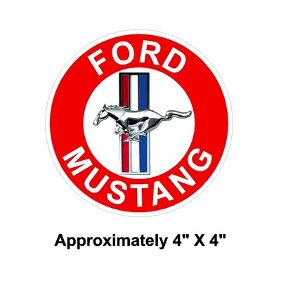 Ford Mustang Classic 4" window sticker decal F150 F250 F350 Mustang | eBay