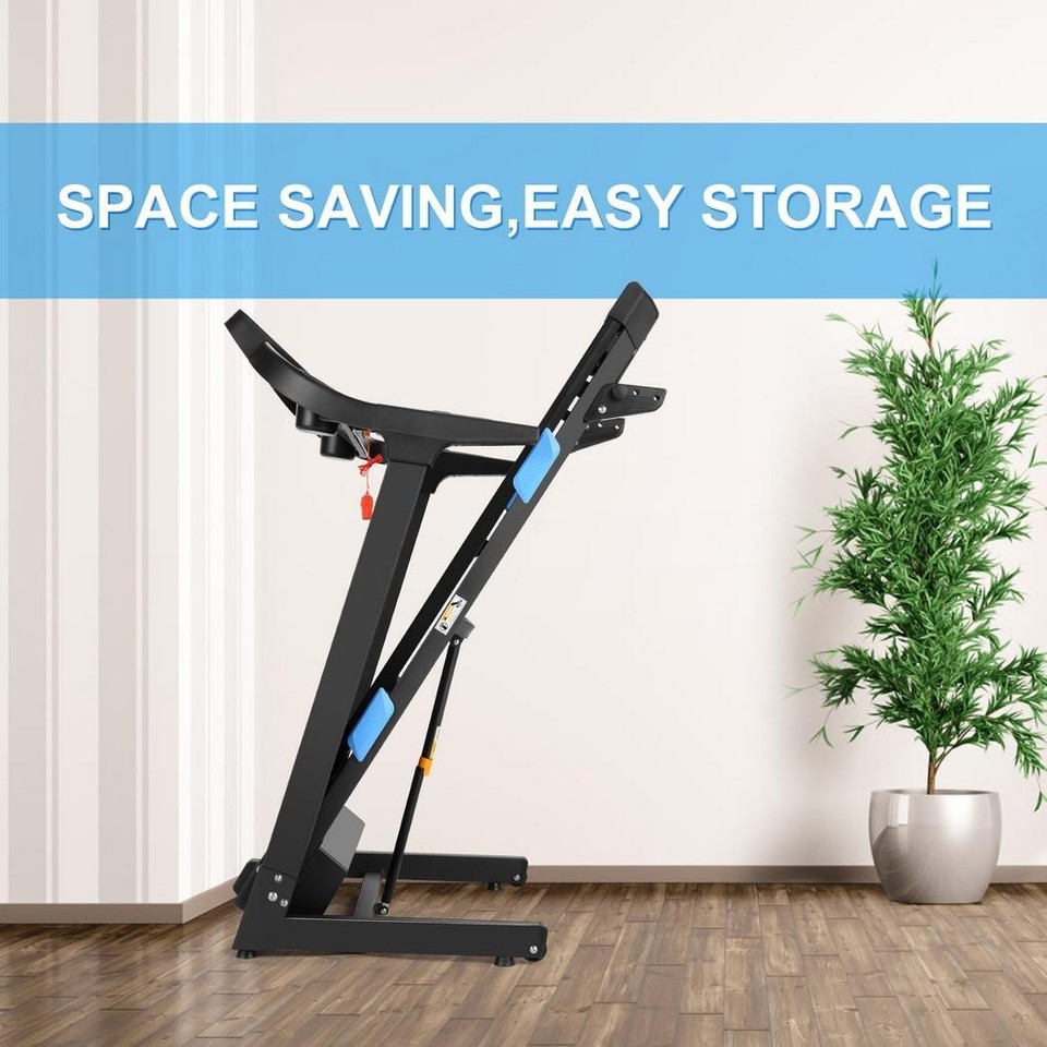 18inch Wider Running Belt Treadmill 3.25hp Quiet Powerful Treadmill ...