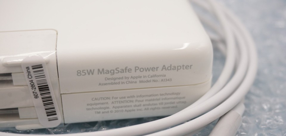 Genuine 85W Magsafe A1343 Original Charger for Apple MacBook Power Cord ...