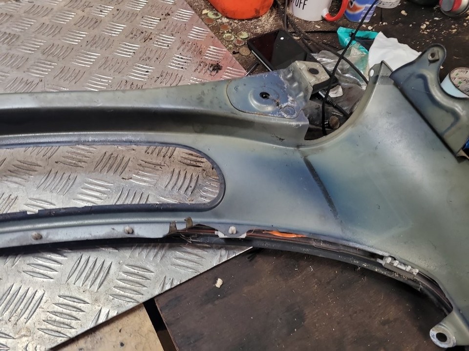 MINI COOPER R50 2004-2008 WINDSCREEN SCUTTLE PANEL (BLUE) | eBay UK
