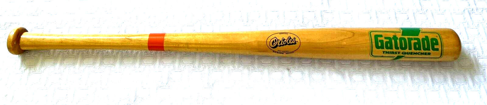 Offical ORIOLES Pro Model 26" Gatorade Baseball Bat by E W Hannas Made ...