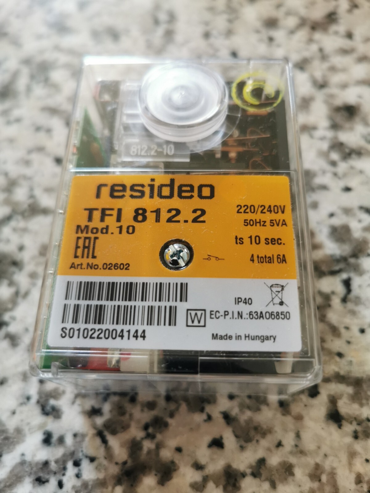 Honeywell Gas - Feuerungsautomat Satronic TFI 812.2 Mod.10 ...