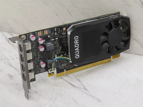 Nvidia Quadro P1000 4GB GDDR5 PCI-Express Video Card 01DX71 4x mini DP ...