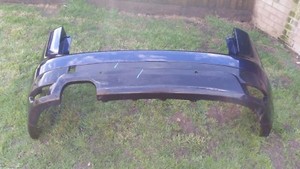 GENUINE JAGUAR F PACE X761 2015-2017 REAR BUMPER PANEL USED COND LIGHT ...