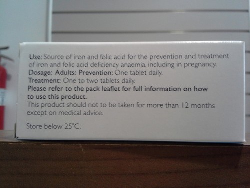 => Price smash FERRO F TAB 60 tablets IRON and FOLIC ACID anaemia ...