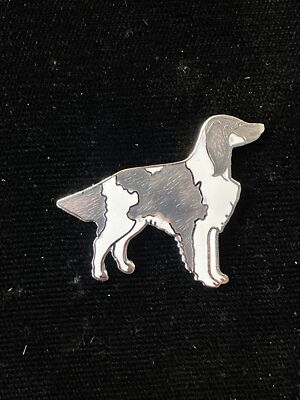 English Setter Dog (Large) hat push pin, lapel | eBay