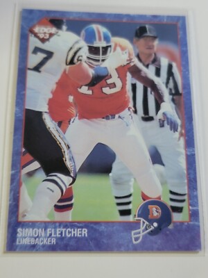 SIMON FLETCHER 1993 Edge #323. BRONCOS | eBay