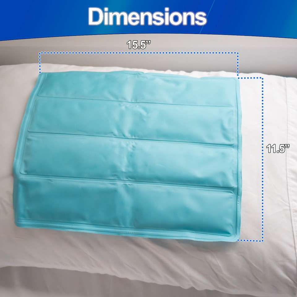 Cooling Pillow Pad Gel Insert Personal Instant Cooling - Pet Laptop ...