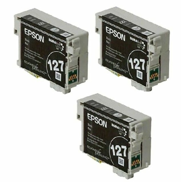 Epson 127 Cyan Ink Cartridge T1272 Genuine OEM Opened for sale online ...