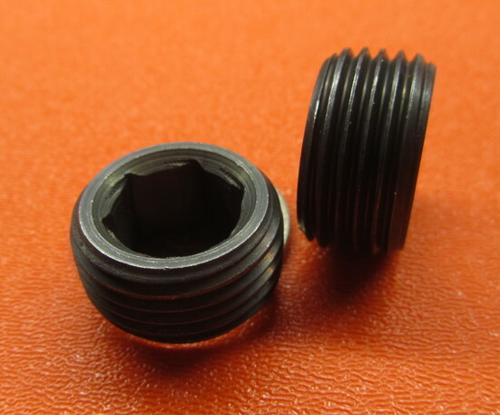 Black Oxide Hollow Jam Set Screws, 7/8"-14 x 7/16" Height, 5 Pieces | eBay