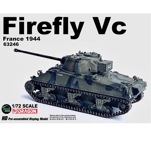 1/72 British Firefly Tank Model Royal Dragon Cavalry Guard France 1944 | eBay