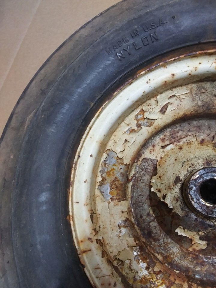 Sears Suburban ST16 Front Wheel And Tire in Good Condition Sears Tires ...