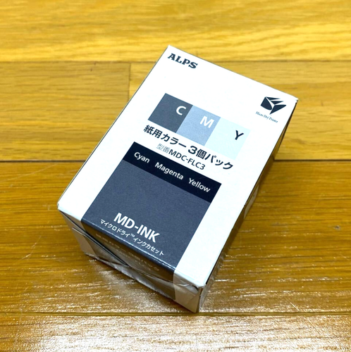ALPS MDC-FLC3 Micro Dry Ink Cartridges Paper Color 3 Pack in Box New | eBay