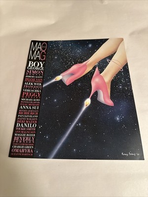 MAO MAG 2 Winter 2004 Amanda Lepore Boy George Peggy Moffitt Kenny Scharf RARE | eBay