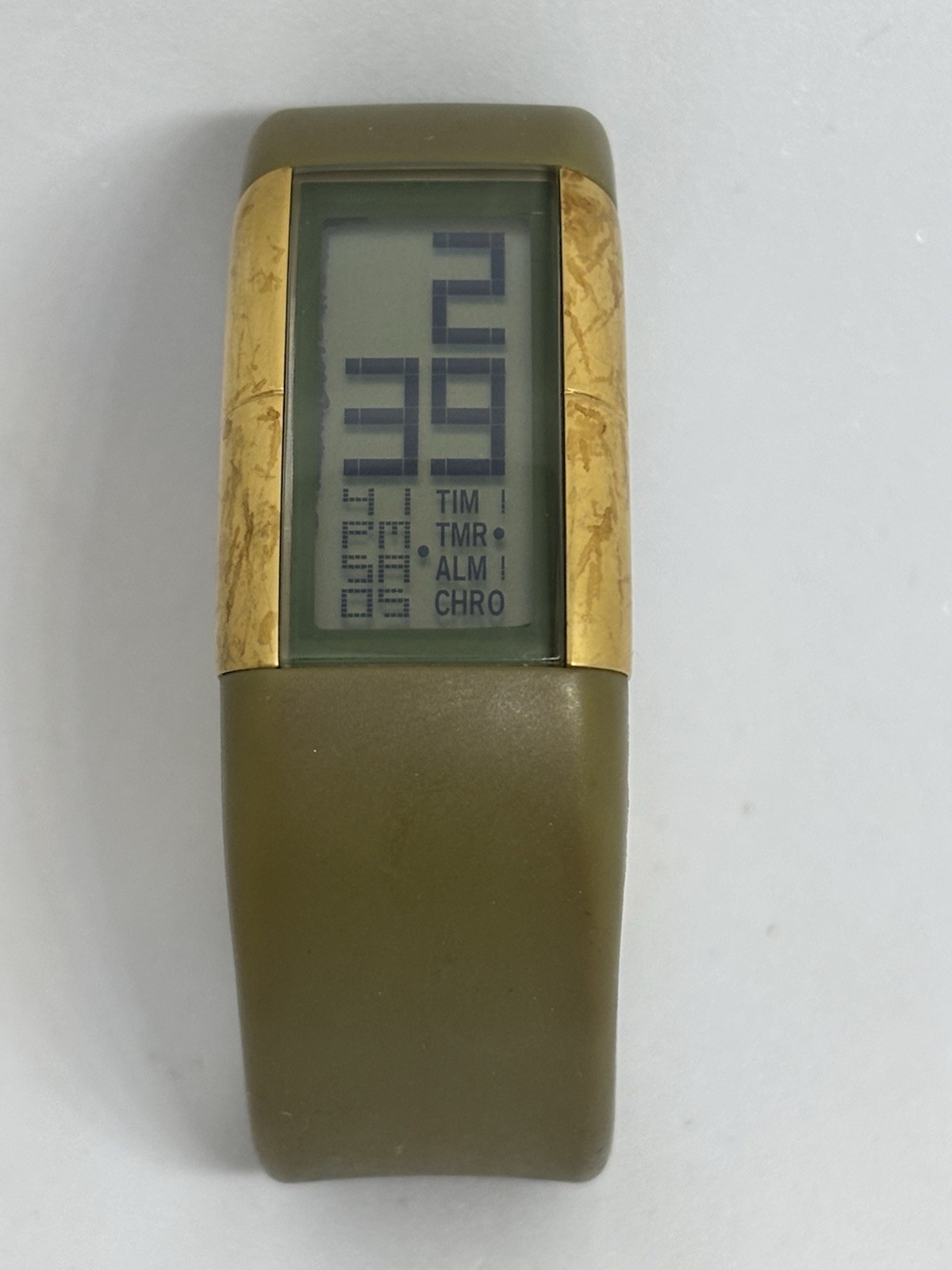 Philippe Starck Fossil PH-1024 Digital Watch, Works - Gem