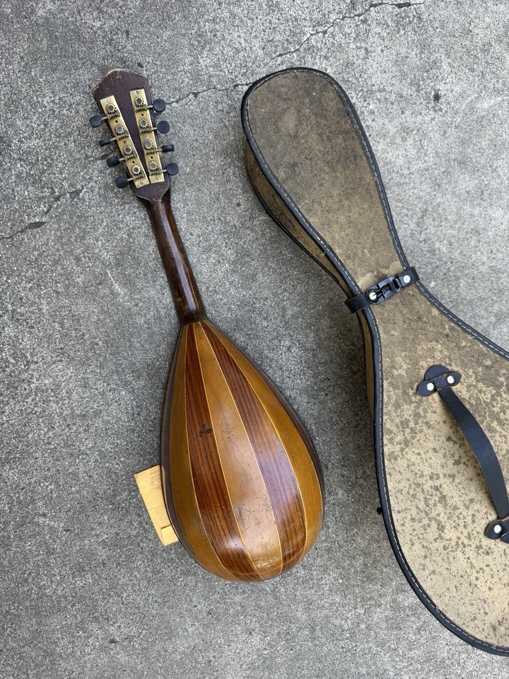 antique Stella Mandolin with case vtg | eBay
