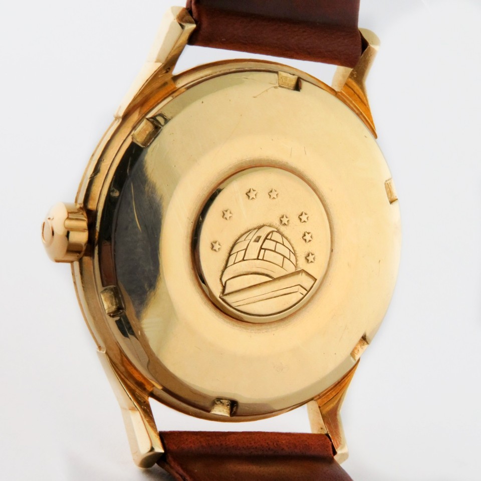 Omega Constellation PiePan Vintage 18K Gold Watch 168.005/6 SC-62 35mm ...