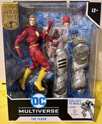 McFarlane Toys Gold Label The Flash Flashpoint Cyborg BAF Barry Allen ...