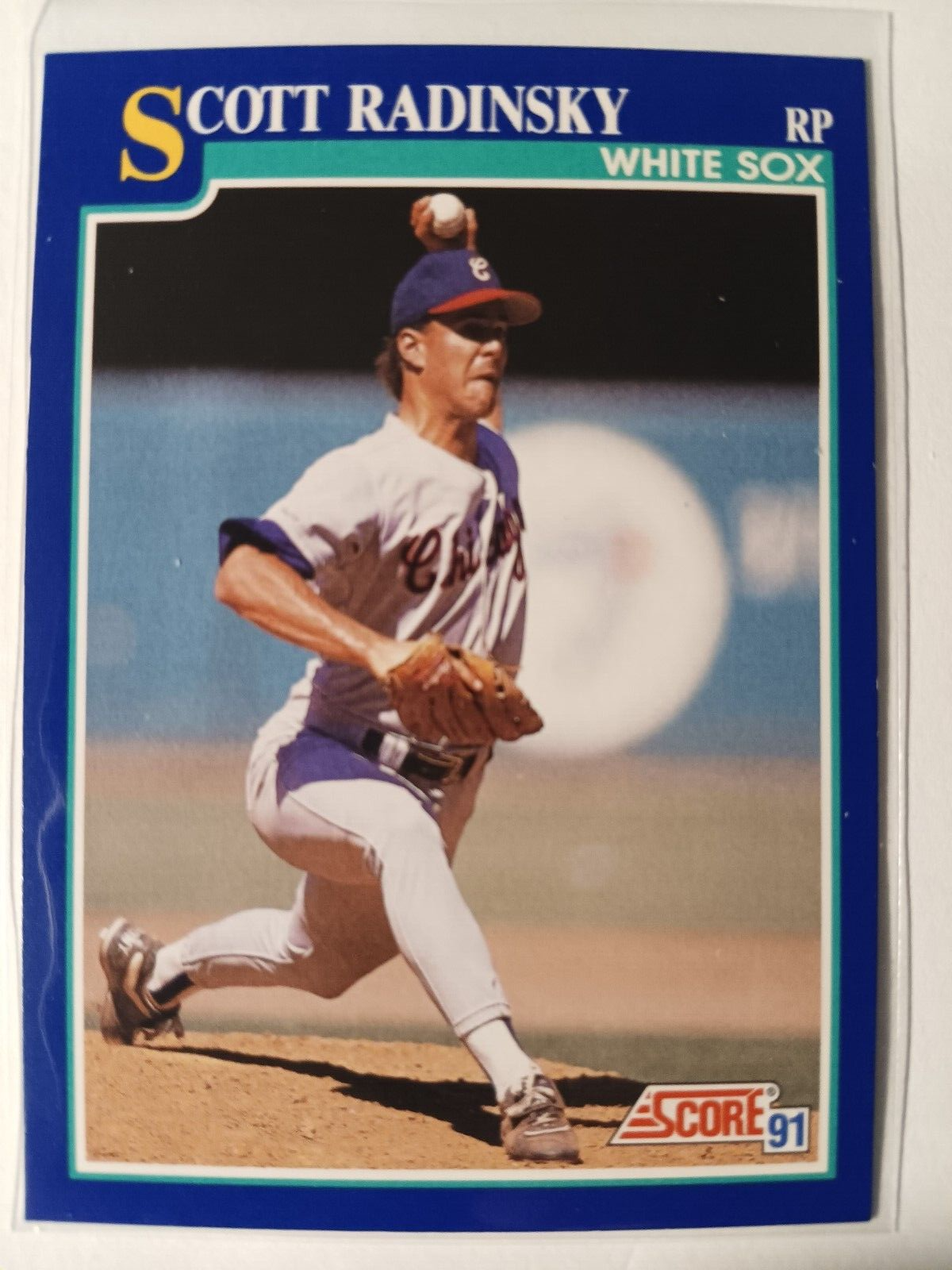 SCOTT RADINSKY CHICAGO WHITE SOX 1991 SCORE BASEBALL CARD #62 | eBay