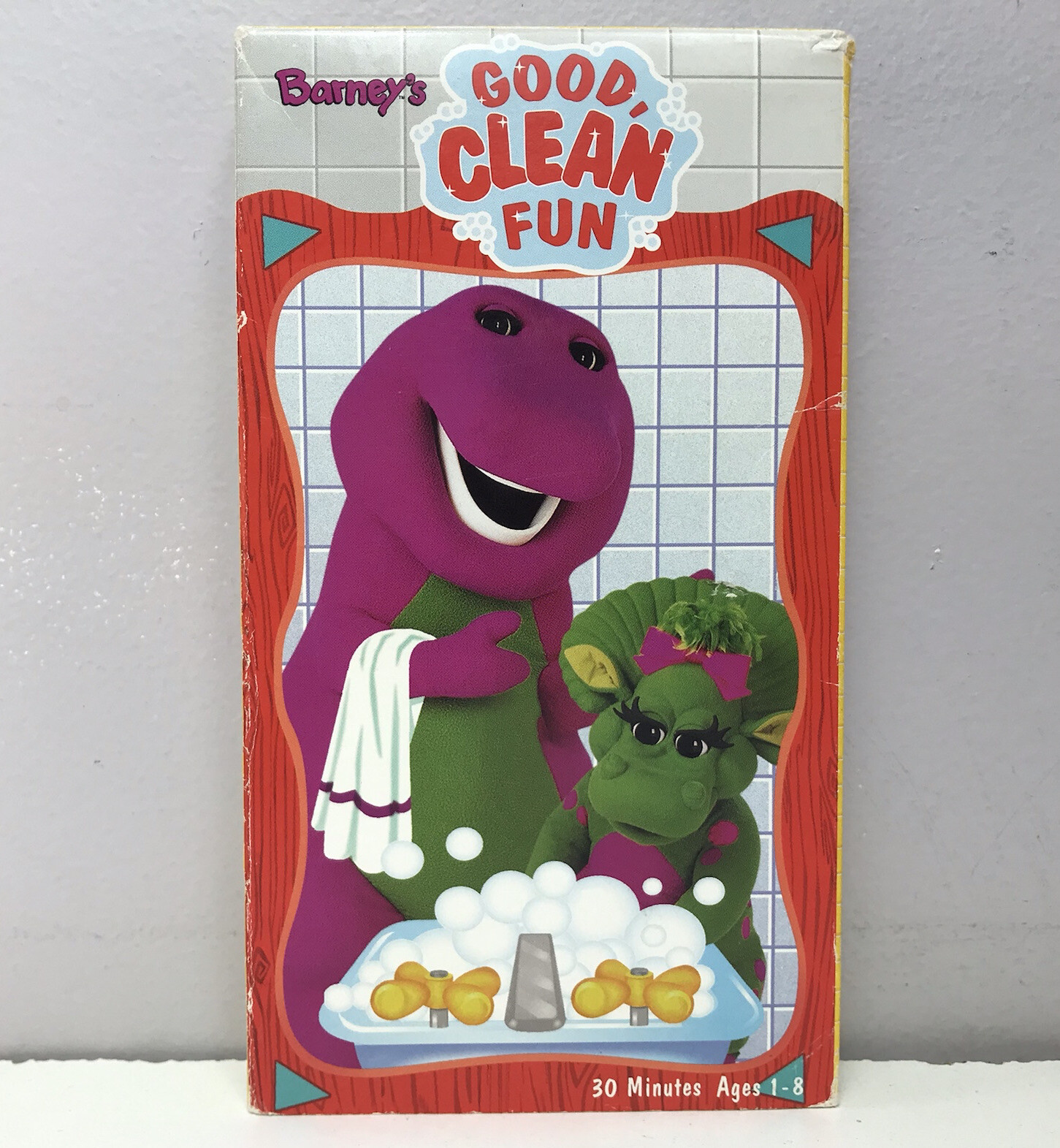 Barney & Friends Good Clean Fun! VHS Video | Grelly USA