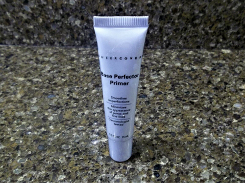 Sheer Cover BASE PERFECTOR PRIMER White Cap Formula TRAVEL SIZE .5 oz ...