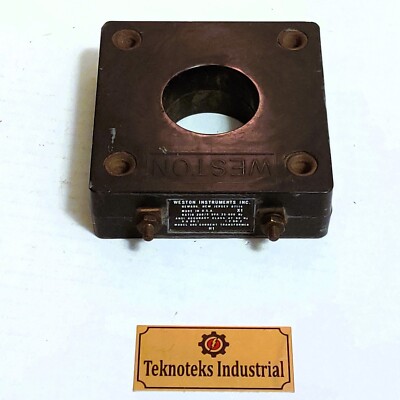 WESTON MODEL 605 CURRENT TRANSFORMER 200:5 RATIO | eBay