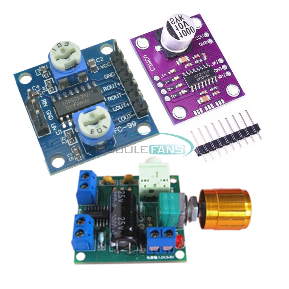 Digital Class D Stereo Audio Amplifier PAM8406 CJMCU-8406 AMP ...