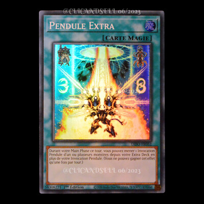 carte YU-GI-OH DIFO-FR052 Pendule Extra | eBay