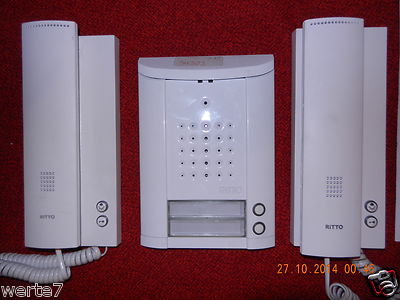 RITTO TwinBus Entravox 18402 Türstation m.2 Wohntelefone oder 2 ...
