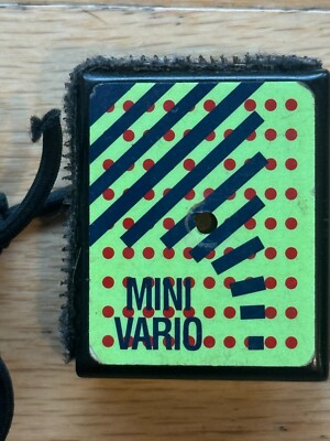 USED Malletec Mini-Vario Variometer for Paragliding & Hang Gliding ...