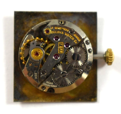 Vintage Bulova Manual Wind 17J 7BPP Wrist Watch Movement lot.a1 | eBay