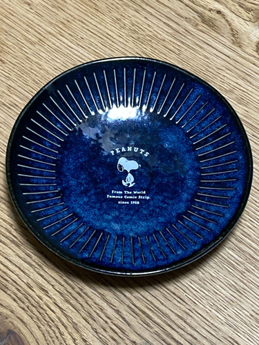 Snoopy Indigo Mini Plate 614112 from Japan | eBay
