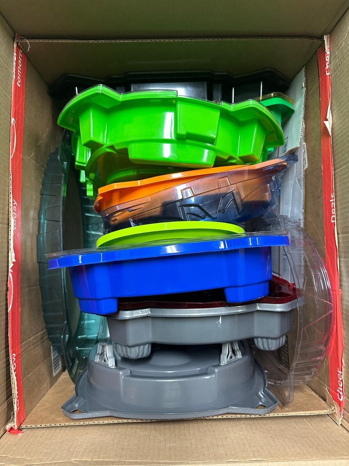 MASSIVE Beyblade burst lot Tamara Tomy and Hasbro WITH 7 STADIUMS!!! | eBay