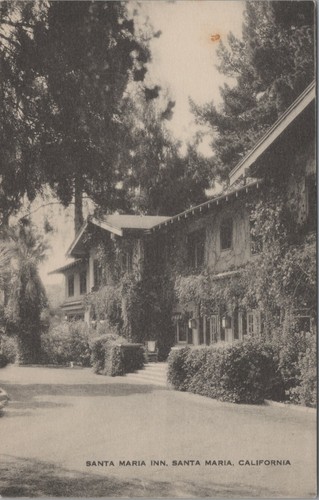 c1930s Santa Maria Inn Santa Maria California Mission Trail postcard ...