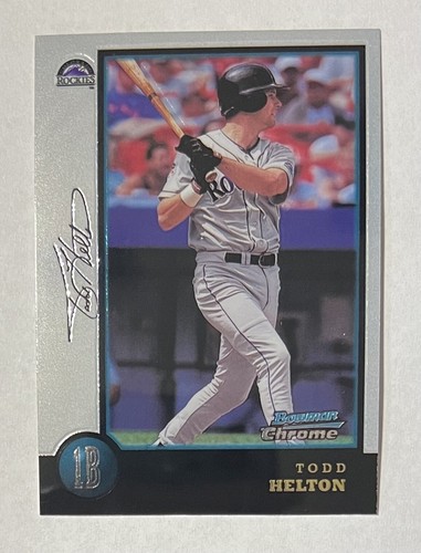 Todd Helton 1998 Topps Bowman Chrome RC ROOKIE Card #119 | eBay
