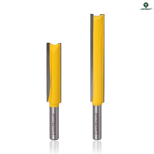 8mm Shank Extra-Long Straight Router Bit Cutter TCT 1PC Ø12,7mm Cutting ...