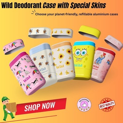 Wild Deodorant Refill | Long Lasting Natural ingredients - Various ...