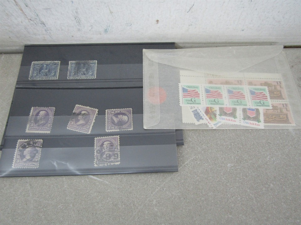 Nystamps US Large many mint stamp collection albums 32 pound carton ...