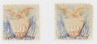 (24152) US stamp scott#121p3 MNG 30ct Pictorial (proof perforated) x 2 ...
