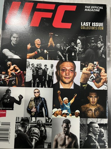 UFC: The Official Magazine - Final Issue Collector’s Item - Oct/Nov ...