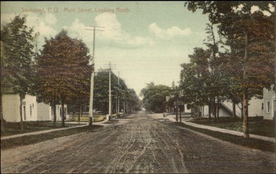 Stanstead Quebec Main St. North c1910 Postcard | eBay