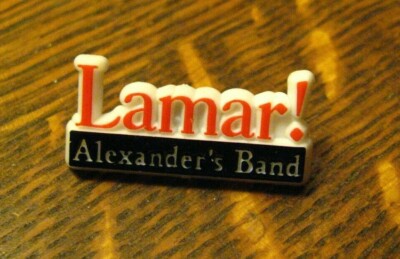 Lamar Alexander Lapel Pin - Vintage Political Campaign Election Senator ...