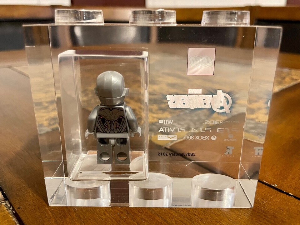LEGO TT GAMES TROPHY BRICK ULTRON MARVEL AVENGERS SDCC VERY RARE! | eBay