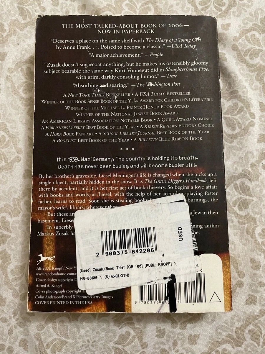 The Book Thief Back Cover
