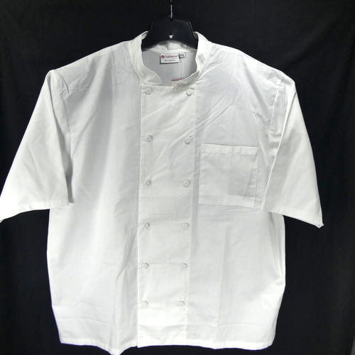 New Chef Works Men's White 2XL Calgary Cool Vent Coat Chefs Jacket NWT ...