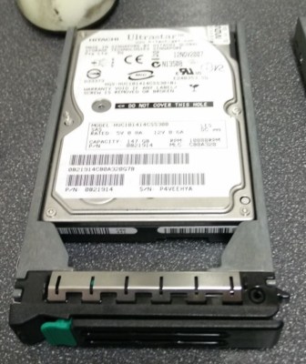 6x HITACHI 0B21914 SAS 2.5" (FUJITSU SLED) 147GB 10K RPM 2.5" Hard Disk ...